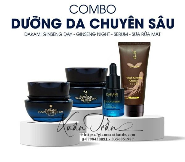 Kem nám sâm đen dakami black ginseng - Joile Phương Trinh